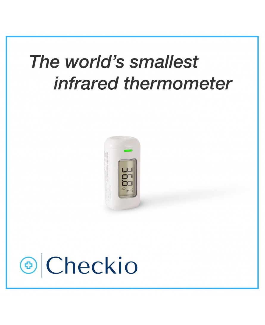 Checkio - the smallest infrared thermometer in the world