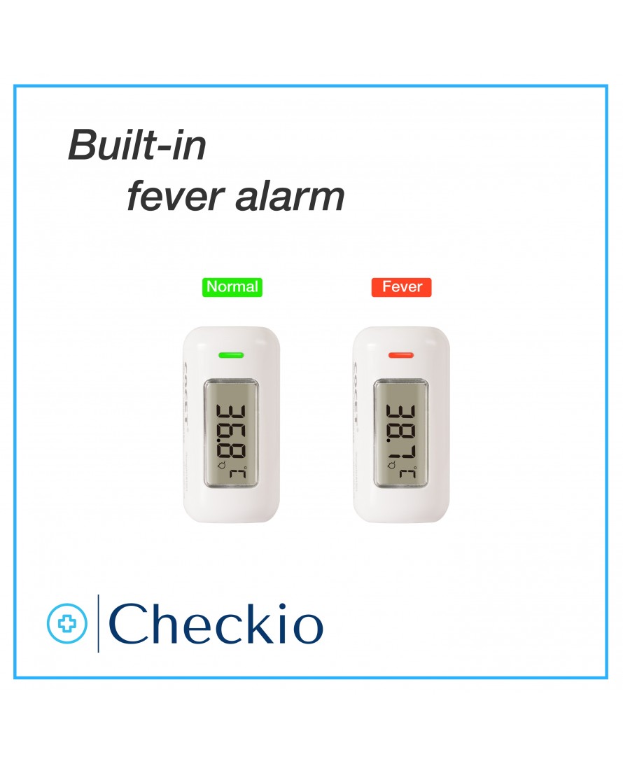 Checkio - the smallest infrared thermometer in the world