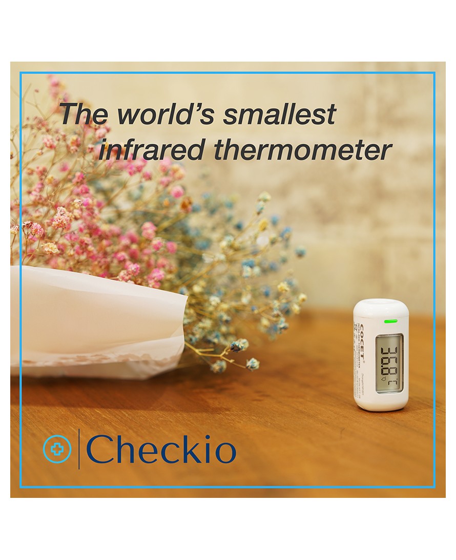 Checkio - the smallest infrared thermometer in the world