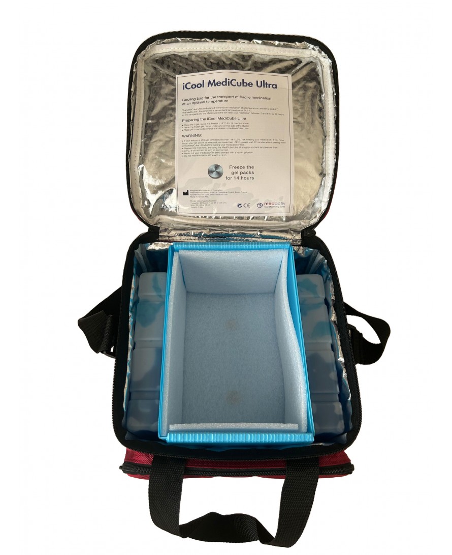 iCool MediCube ULTRA for the long-term transport of medication