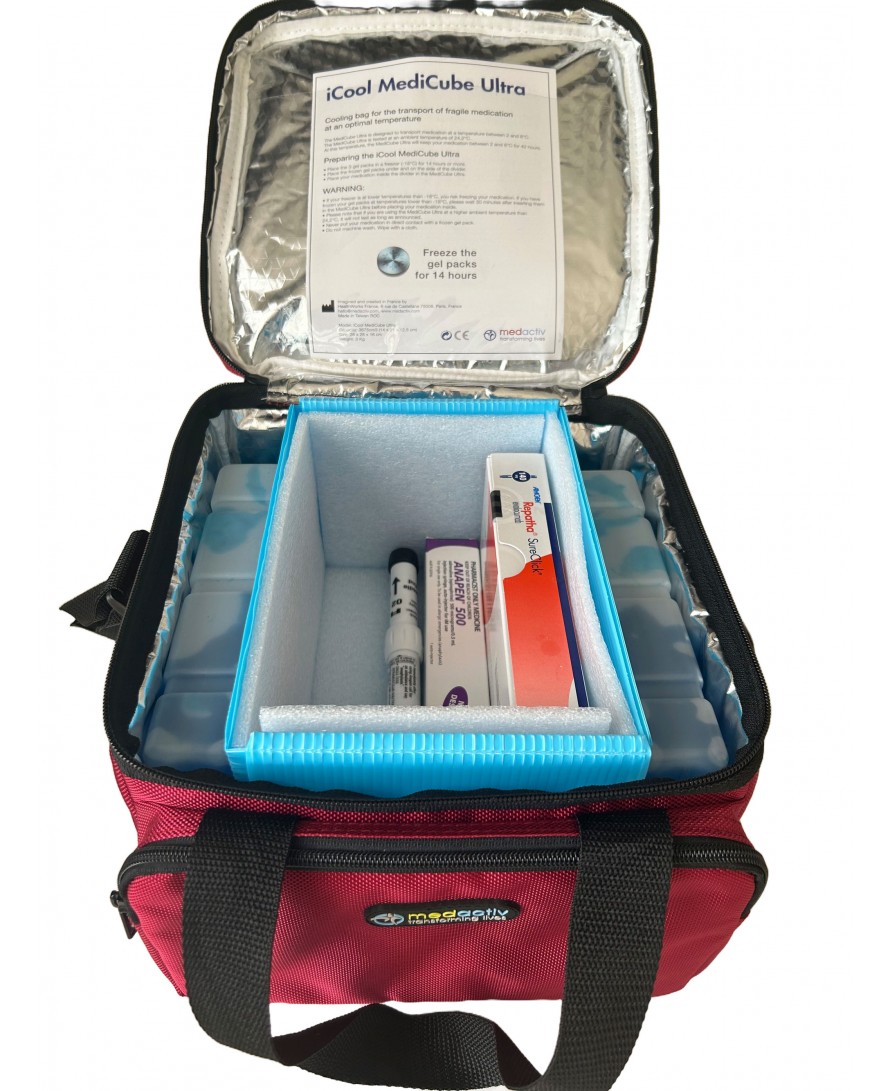 iCool MediCube ULTRA for the long-term transport of medication